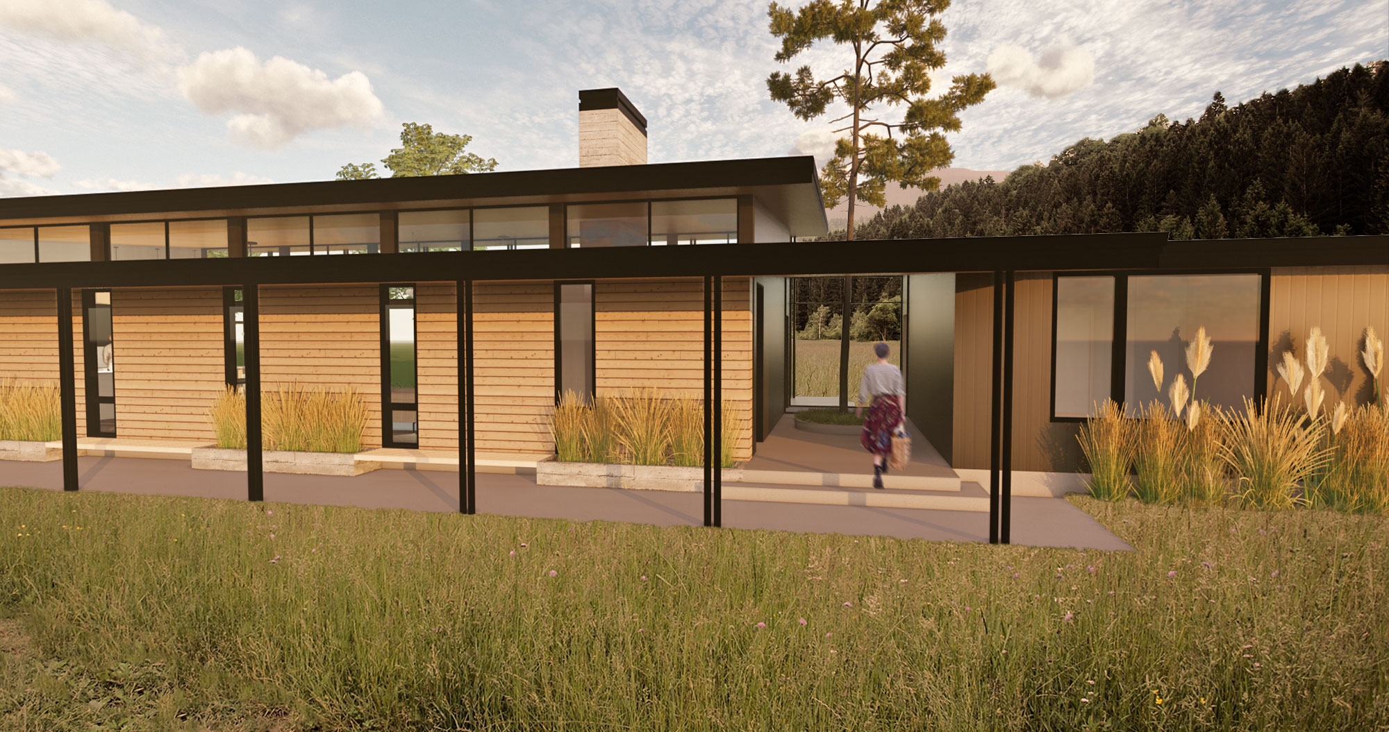 Long House Version 1 | Porch Light Plans Plans